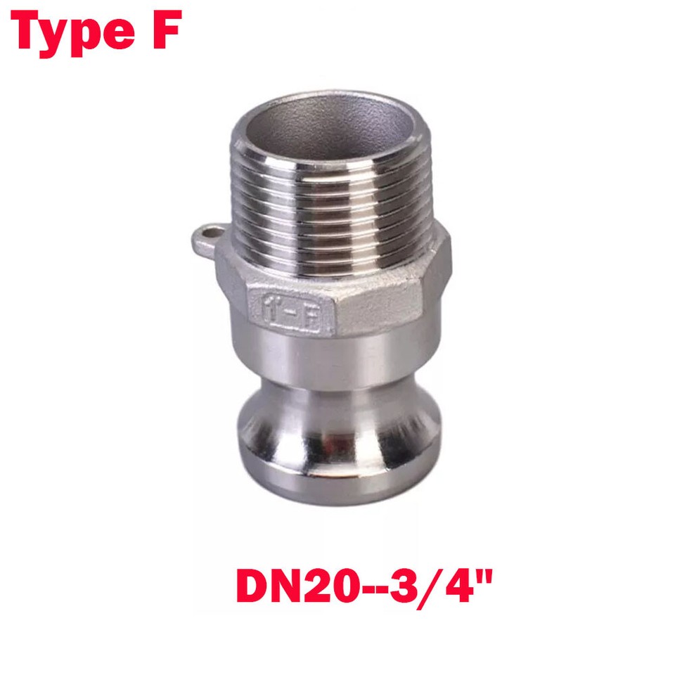 3/4" DN20 304 Stainless Steel DN15 Homebrew Camlock Fitting Hose ...