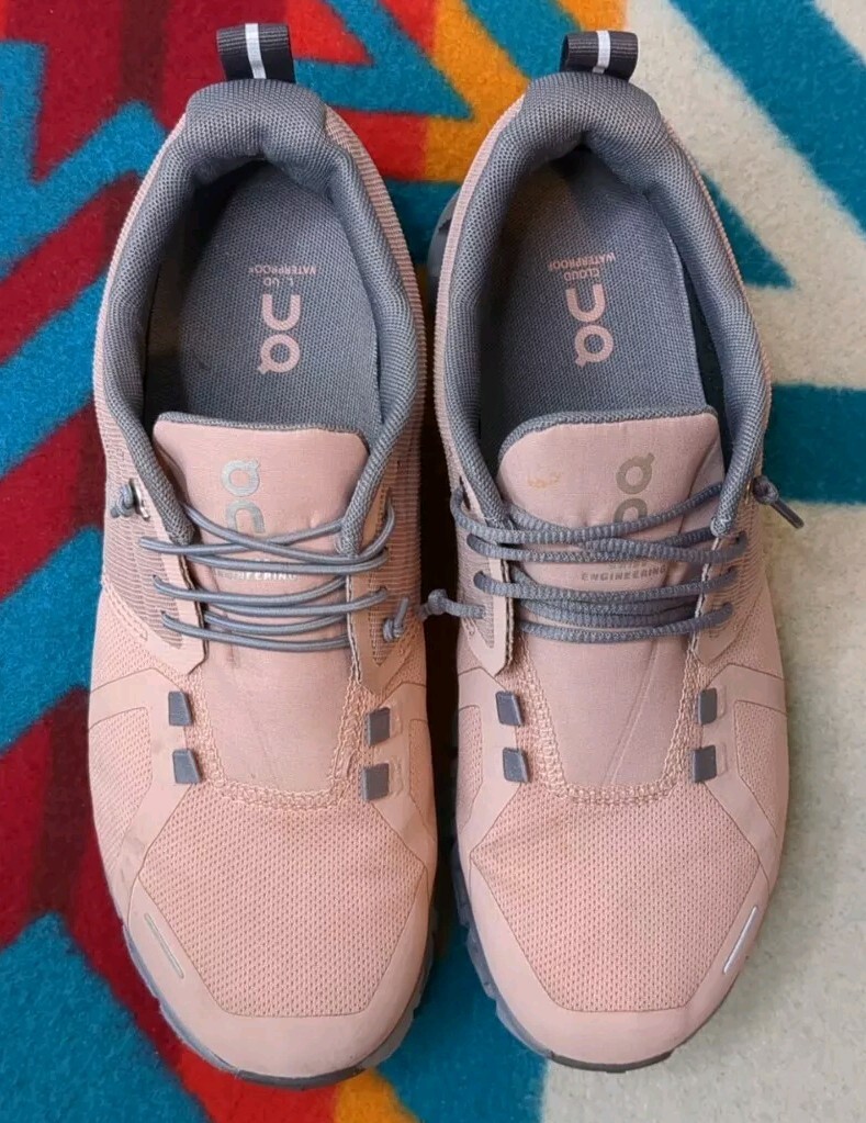 On Cloud Pink Cloud 5 WP Trail Running Shoes Hiking Outdoor On Cloud Pink Cloud 5 WP Trail Running Shoes Hiking Outdoor