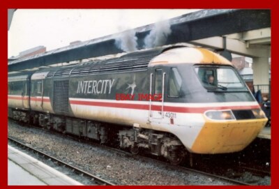 PHOTO BR CLASS 43 HST UNIT NO 43011 INTERCITY LIVERY | eBay UK
