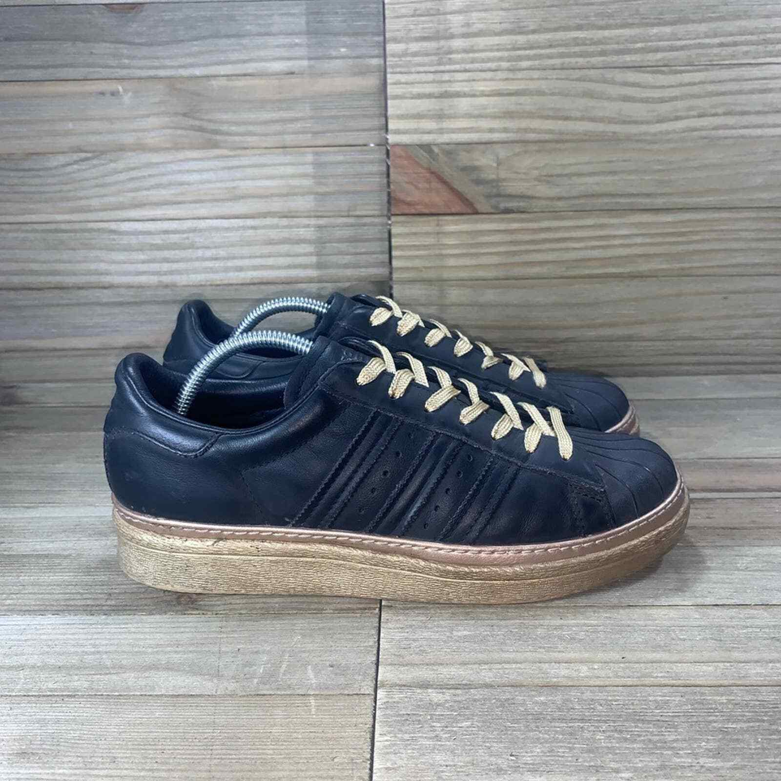 Adidas Superstar Shell Toe Platform Shoes Core Black … - Gem