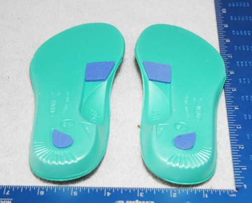 Vasyli Heat Moldable Custom Full Length Green Orthotic Insoles Kids ...