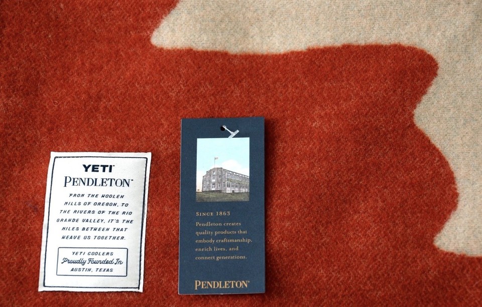 Limited Edition YETI x Pendleton Wool Blanket New With Tags_Sold Out ...