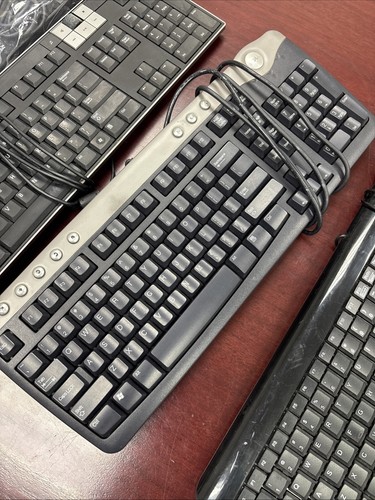 Lot Of 14 Miscellaneous Keyboards. Dell,Logitech,compaq | eBay