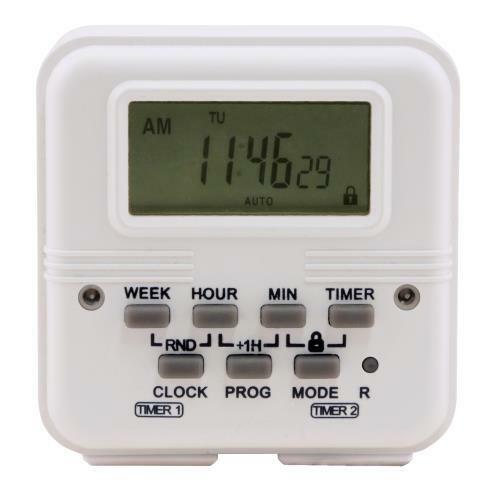 TITAN Controls Apollo 18 Two Outlet Dual Schedule Digital Timer 8 ...