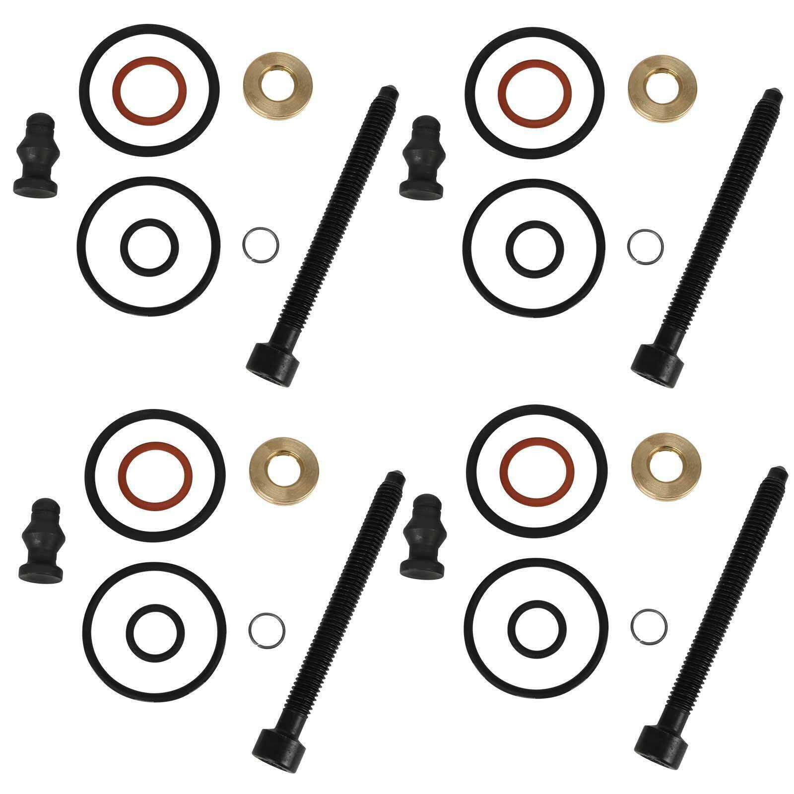 4x NEW INJECTOR SEAL KIT AND BOLTS FOR PD INJECTOR VW AUDI SEAT SKODA ...
