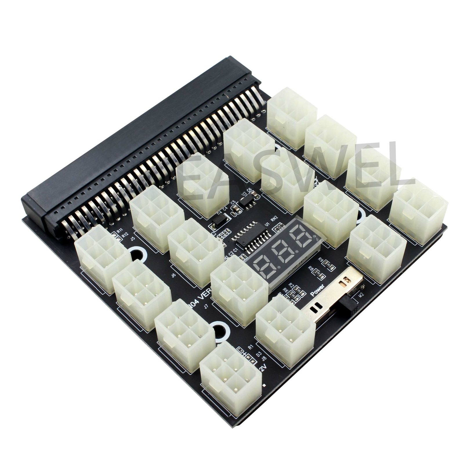 17 X 6Pin Power Supply Adapter GPU 12V Breakout Board for HP | eBay