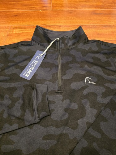 Rhoback Men's Performance Q-Zip The Ops Camo Size S | eBay
