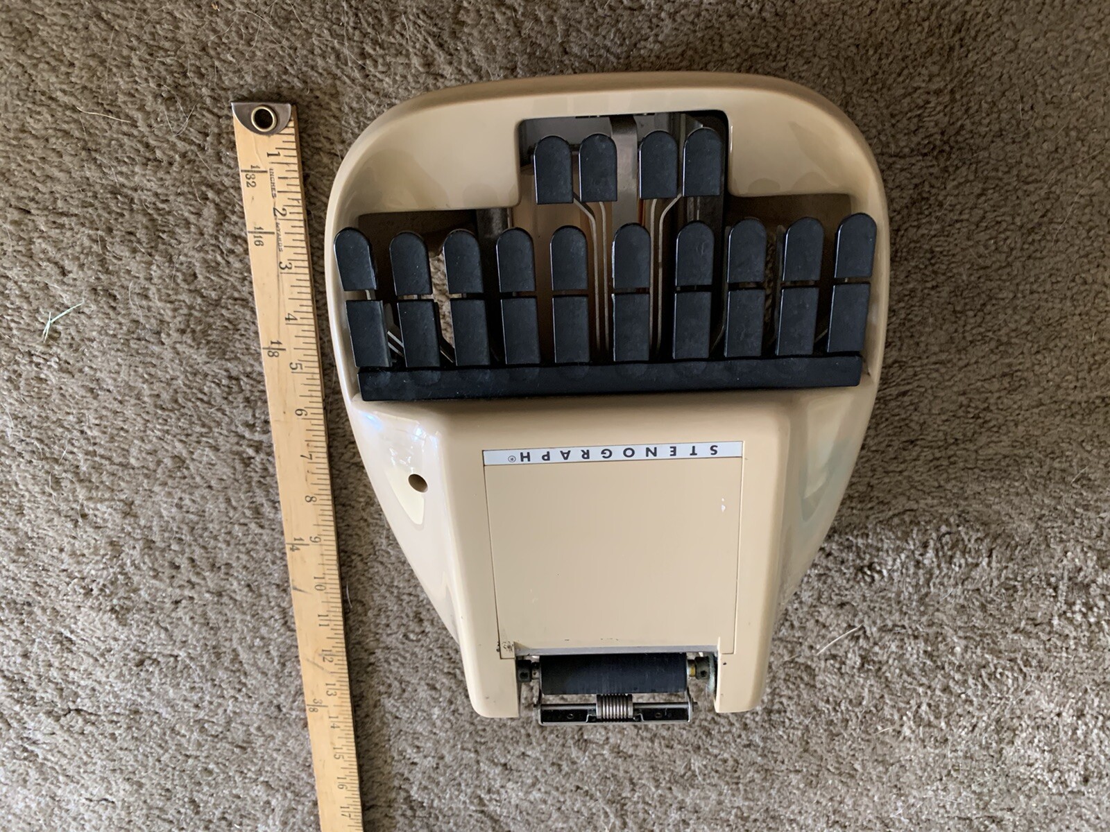 Vintage STENOGRAPH Standard Model Court Reporter Shorthand Machine | eBay