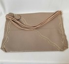 Vtg 1977 Maximilia Maxine Renee Clement OOAK Taupe Leather Envelope ...