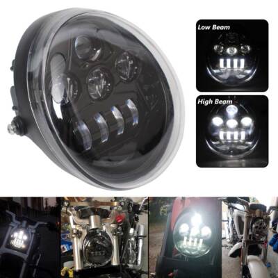LED Headlight Hi/Lo Lamp Fit For Harley Davidson VROD VRSCA VRSCDX ...