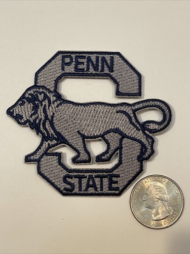 Penn State University Nittany lions embroidered iron on patch 3” X 2.5 ...