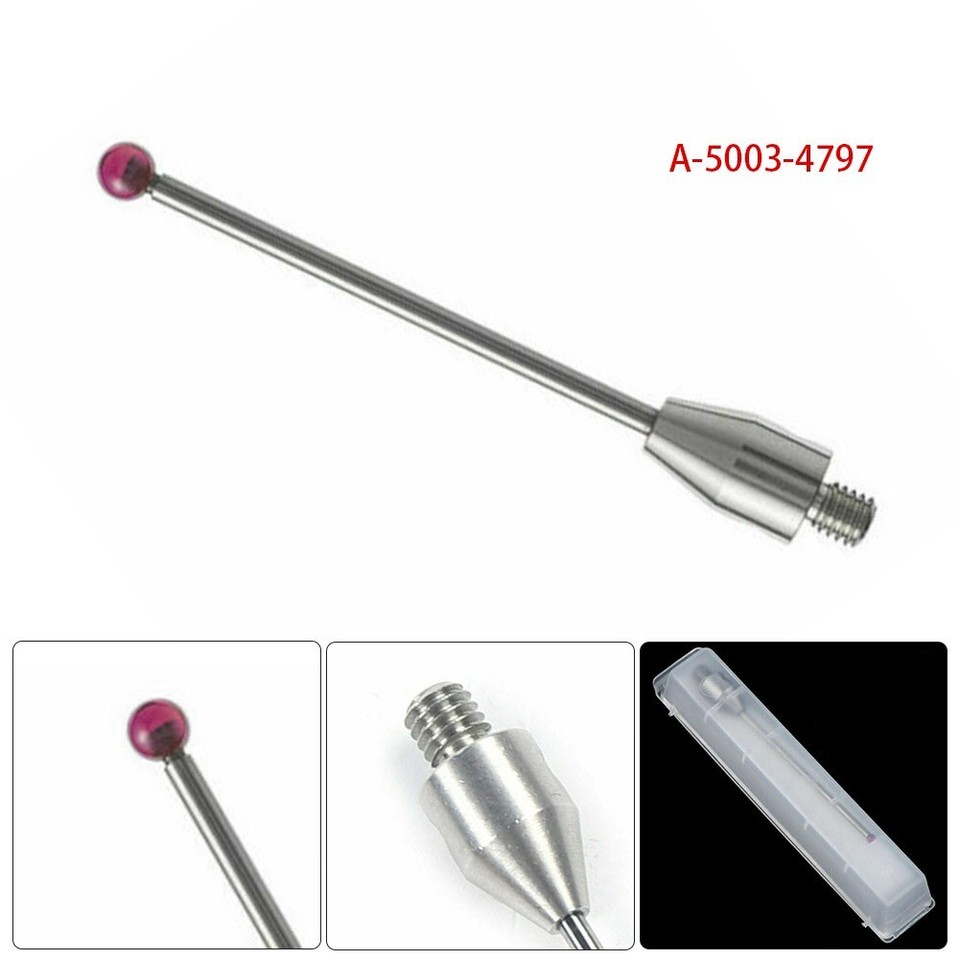 Accurate Measurements with CMM Touch Probe Stylus Thread 2mm Ball 50mm ...
