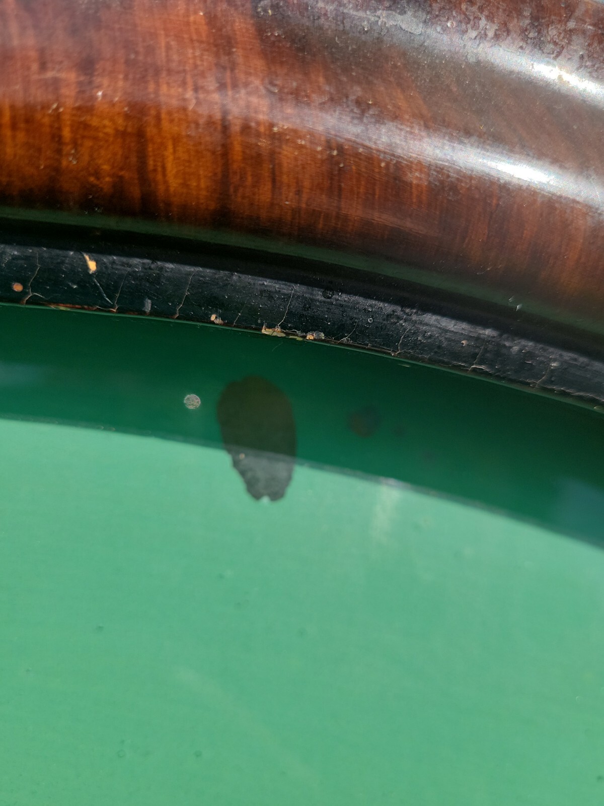 Antique Convex Reverse Painting Oval Glass Frame, Palace Of Versailles ...