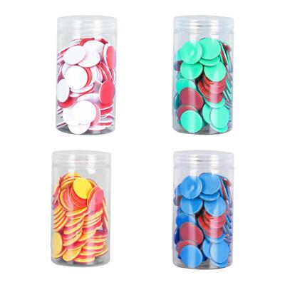 100 Pieces Counting Discs Markers Learning Counters Discs Math Bingo ...