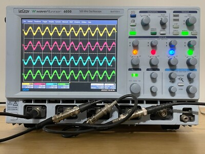 LeCroy WaveRunner 6050 oscilloscope 500MHz 5GS/s in perfect working ...