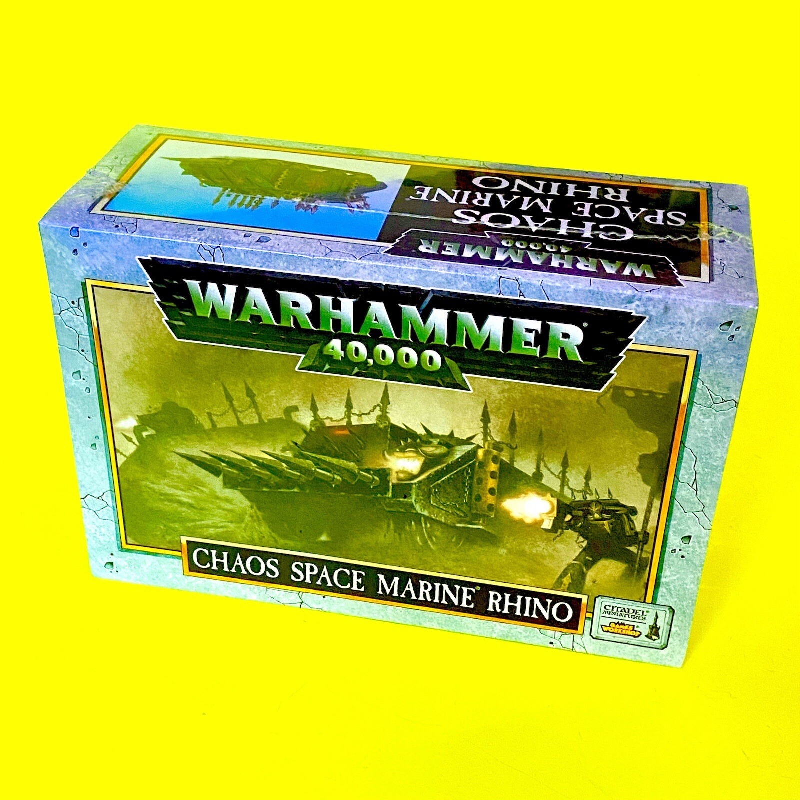 Warhammer 40k 🔥 SEALED 🔥 1990s Space Marine 🔥 RHINO 🔥 Tank Rogue Trader ...