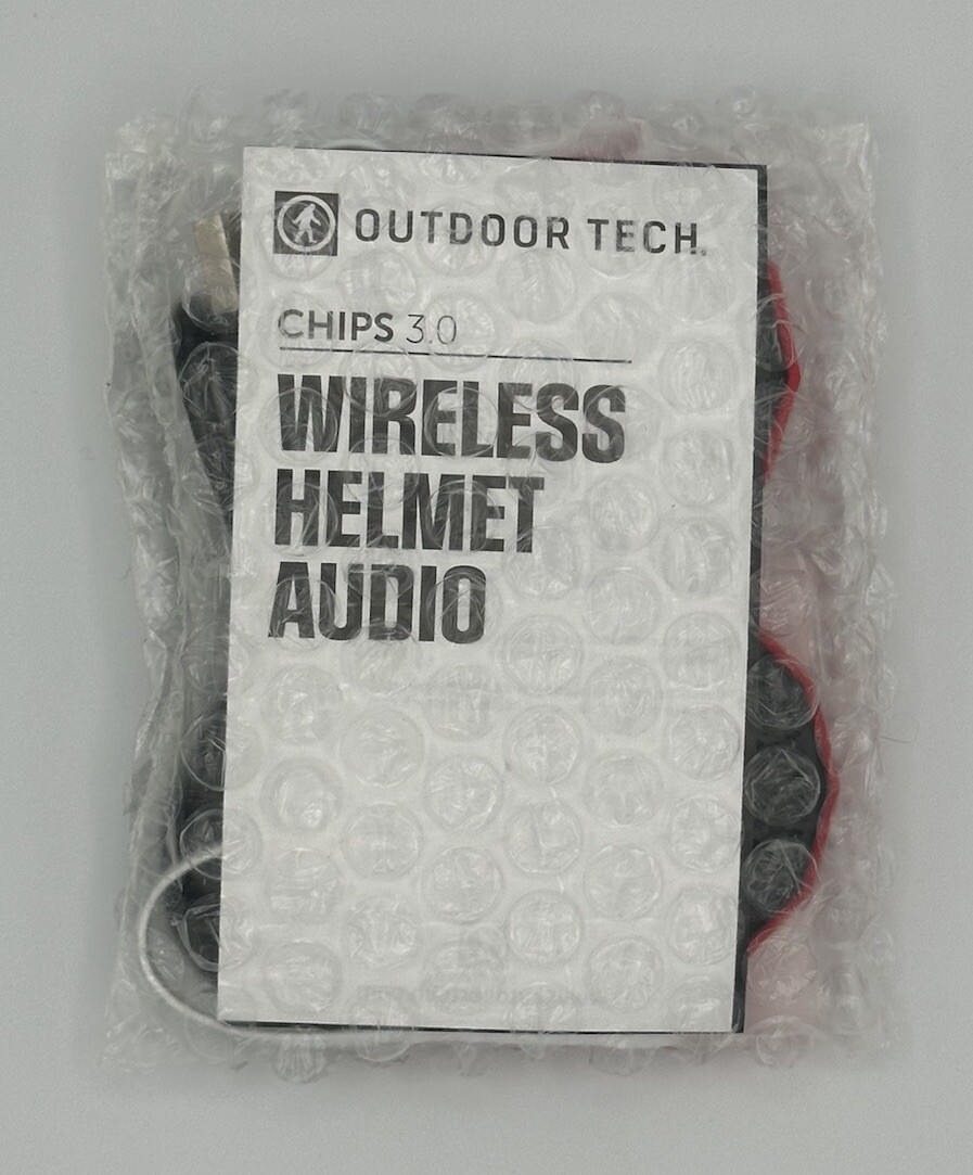 Outdoor Tech Chips 3.0 Wireless Helmet Audio Headset Easy One Touch | eBay