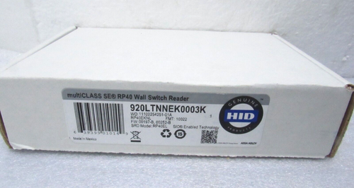 HID multiCLASS SE RP40 Smart Card Reader 920LTNNEK0003K [CTCNC] | eBay
