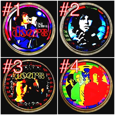 THE DOORS TWO CREATIVE DOUBLE SIDED KEYCHAIN | eBay