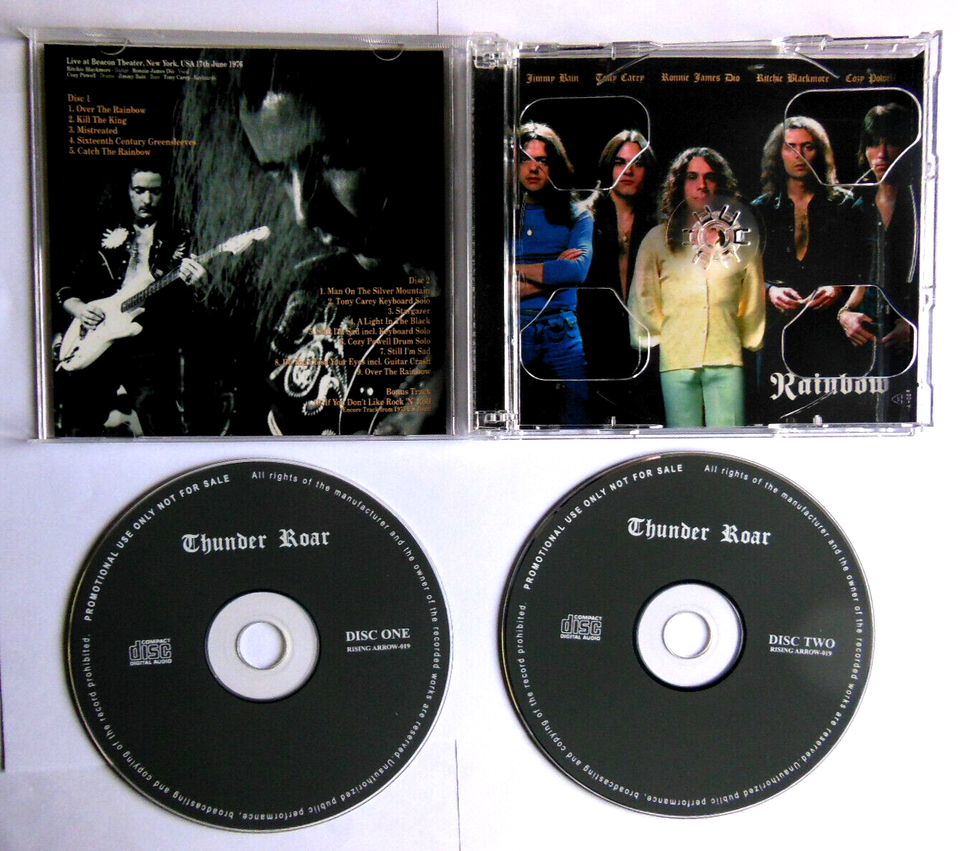 RAINBOW 1976 Concert THUNDER ROAR CONCERT NEW YORK 1976 Blackmore (ref8 ...
