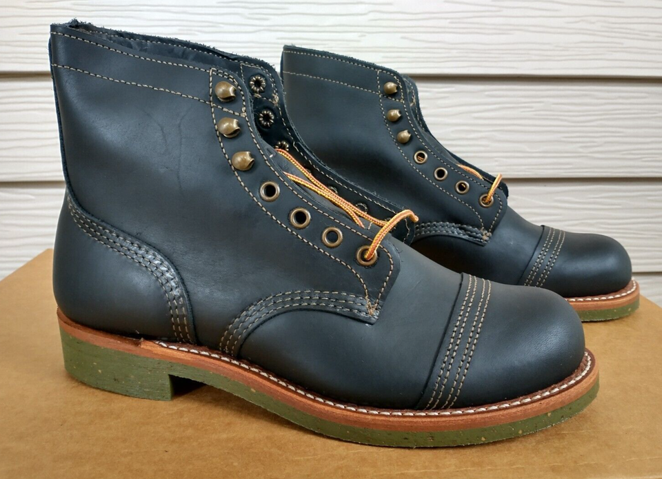 Red Wing 4331 Iron Ranger Black Harness. 7D. Brand New in Box. Euro ...