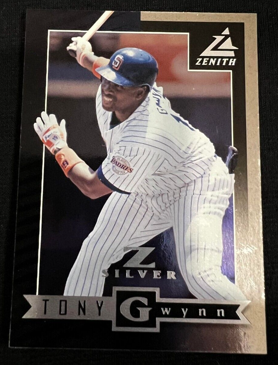 TONY GWYNN San Diego Padres 1998 Pinnacle Zenith Z-Silver MLB HOF #7 | eBay