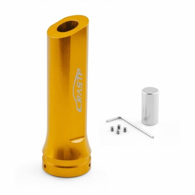 1PCS Gold Aluminum Car Handle Hand Brake Sleeve Universal Fitment Cover ...