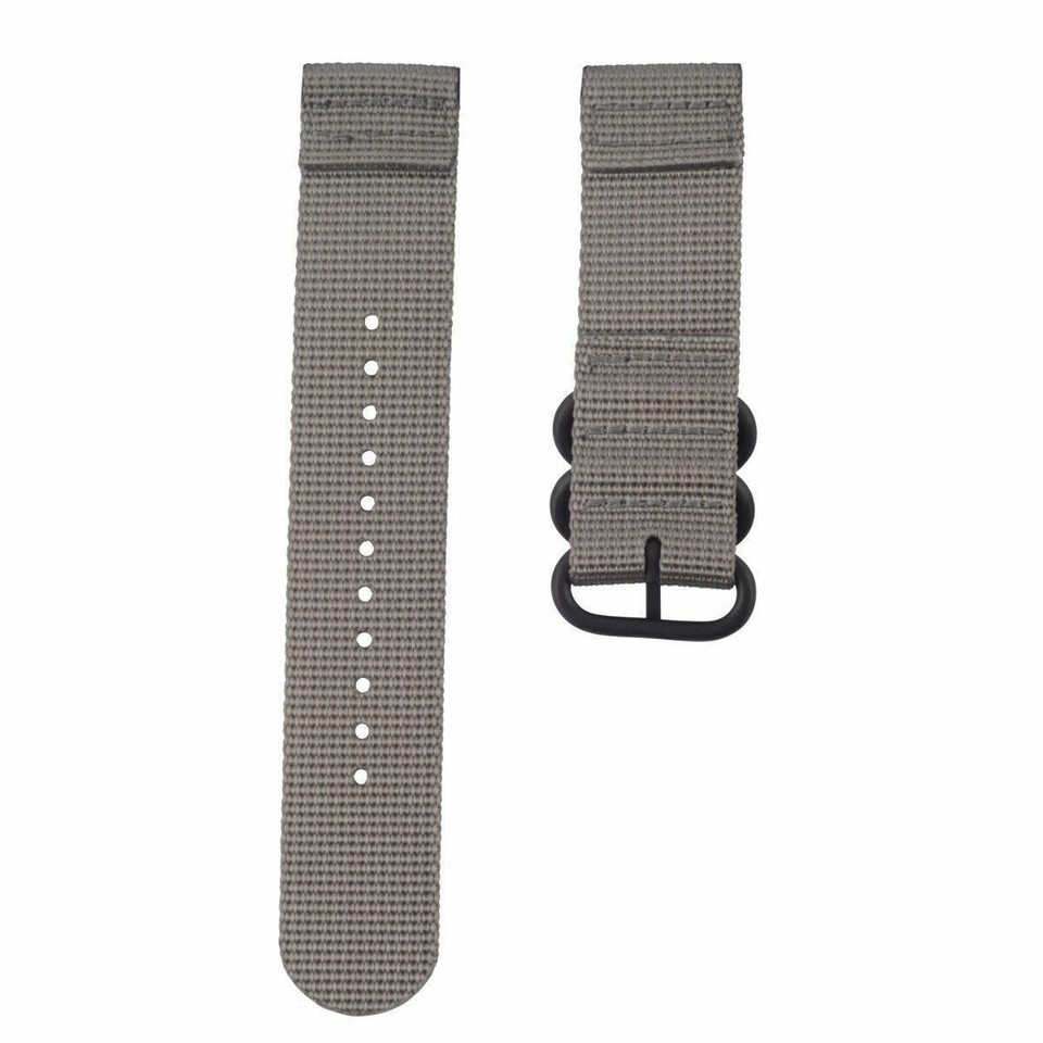 NEW FOR SUUNTO CORE NYLON DIVER WATCH BAND LUGS ADAPTER SET BLACK 3 PVD ...