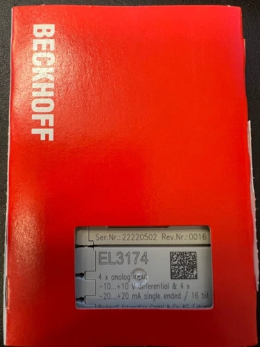 1pcs NEW BECKHOFF EL3174 module DHL shipping | eBay