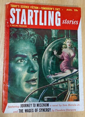 Startling Stories for August 1953 Theodore Sturgeon, George H. Smith | eBay