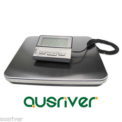 100kg/250g LCD Backlit Display Digital Warehouse Shipping Scale Post ...