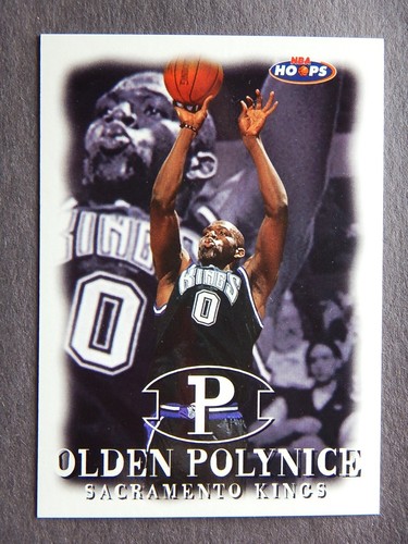 Olden Polynice #69 NBA Hoops 1998 Basketball Card (Sacramento Kings) LN ...