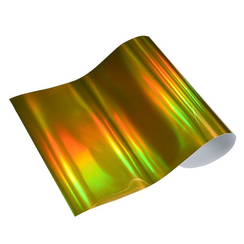 Laser Gold Holographic Color Changing Vinyl Wrap Decal Film Car Sticker ...