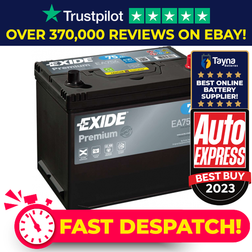 EA754 Exide 030TE Premium Car Battery - UK Type 068 - Next Day Delivery ...