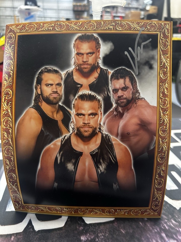 Autographed WWE 8x10 Von Wagner Photo NXT Cal Bloom Signed Wwe Nxt ...