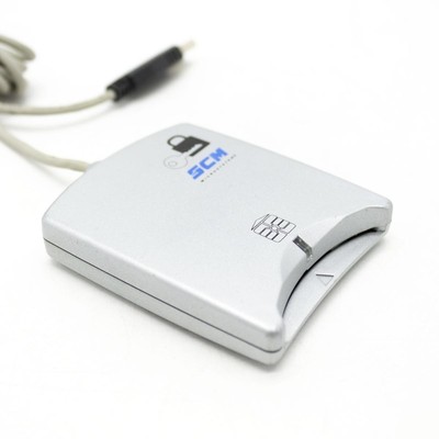 Lettore Smartcard Smart Reader Usb Scm Scr301 Cablato Windows Xp 7 10 ...