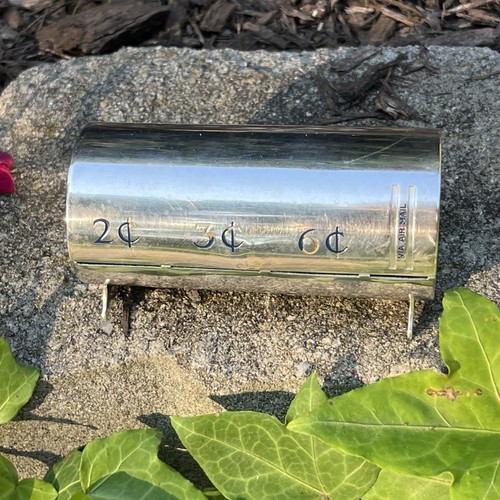 Antique Abercrombie & Fitch Sterling Silver Enamel Airmail Stamp ...