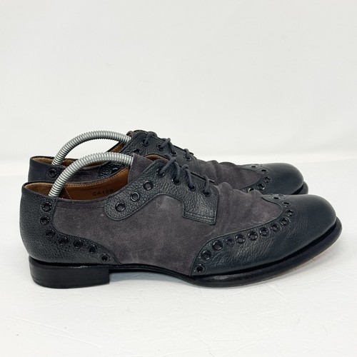 John Fluevog Virtue Pound Lace-Up Derby Wingtip Men’s Shoes Size 9.5 ...