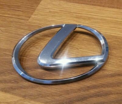 Lexus Trunk Emblem Badge Decal Silver Chrome (ABS 8346) | eBay