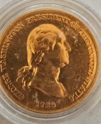 George Washington Bronze Presidential Inauguration Coin | eBay