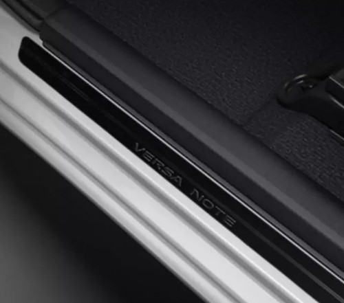 Genuine Nissan Door Sill Plates - Black T99G6-9MD4A | eBay