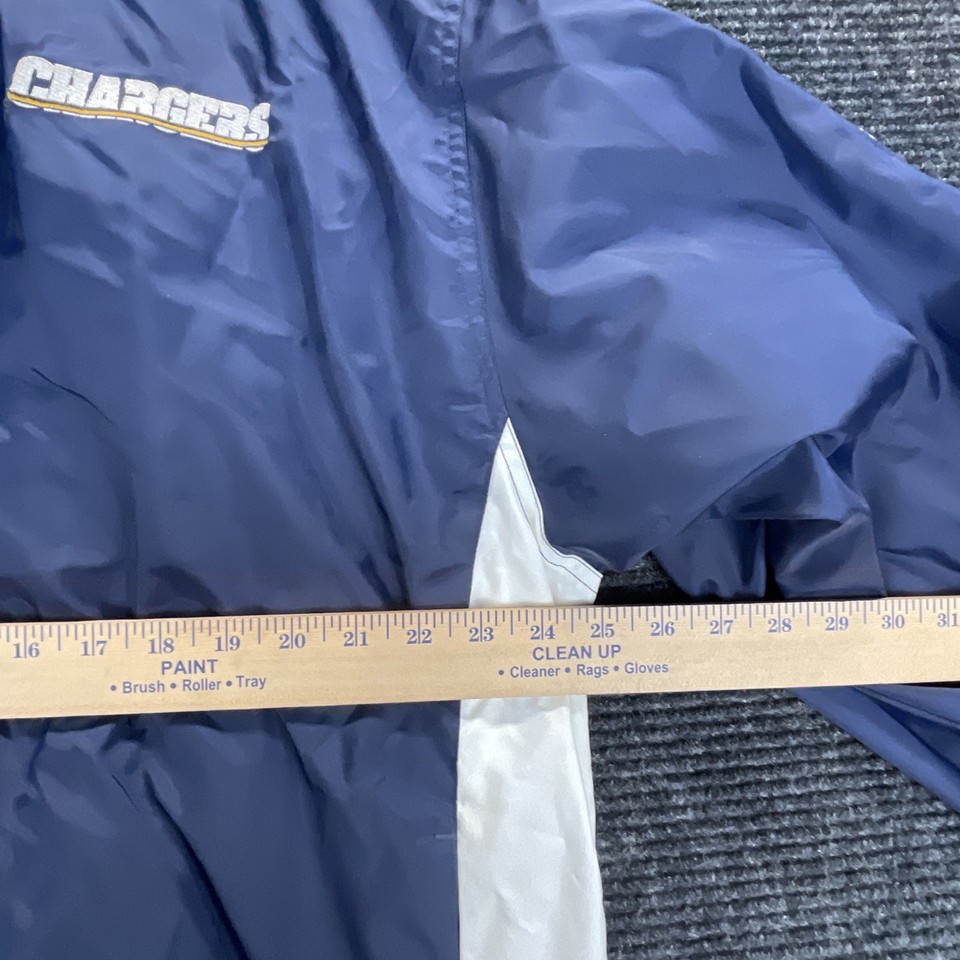 NFL Chargers Adidas Track Suit Mens XL Navy White Warm Up Jacket Pants ...