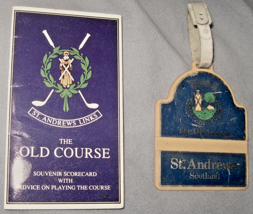 Vintage St. Andrews Scotland The Old & New Courses Scorecards & Golf ...