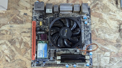 ZOTAC D2550ITXS-B-U (D2550-ITX) Intel Atom D2550 mini itx motherboard | eBay