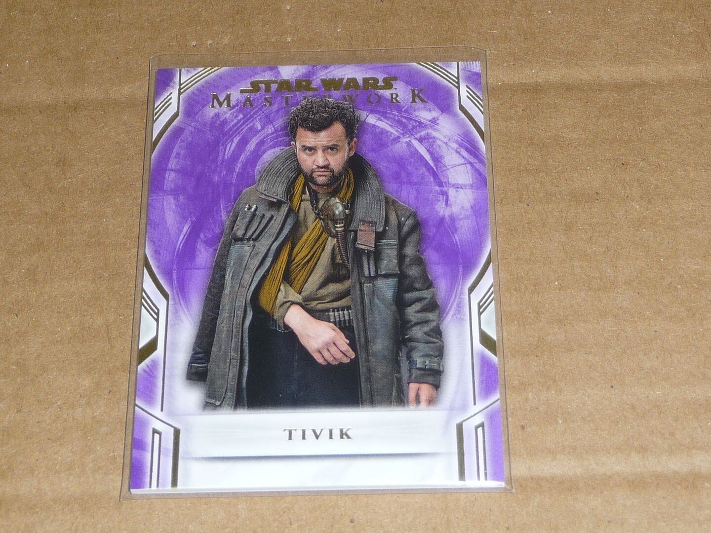 2018 Topps Star Wars MASTERWORK TIVIK PURPLE PARALLEL /50 R8470 | eBay