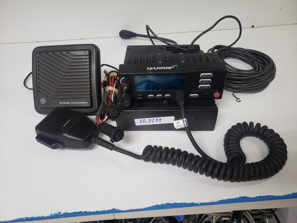 Harris MAMW-SDMXX XG-75M/M7300 35W Mobile Radio Control Head RU144750 ...