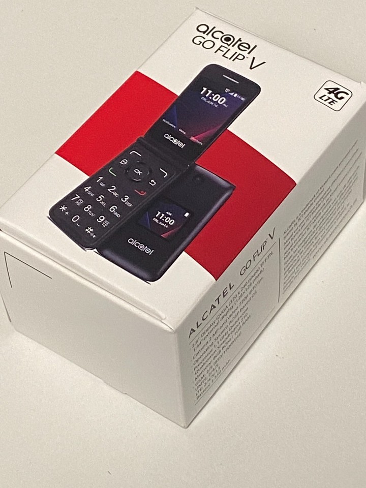 New Alcatel GO FLIP V 4051s Verizon Wireless 4G LTE Camera Flip Phone ...