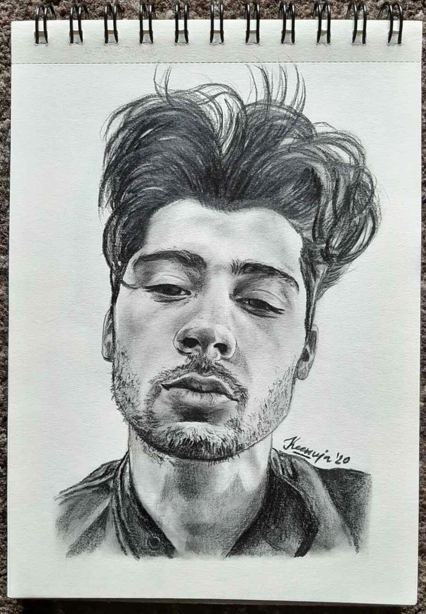 Zayn Drawing Something