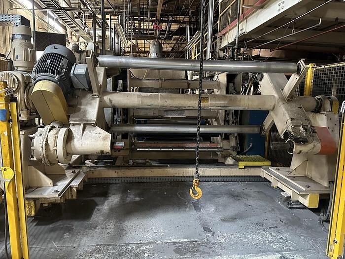 65" EGAN TURRET UNWIND 50" DIAMETERS WITH FULL SPEED SPLICER | eBay