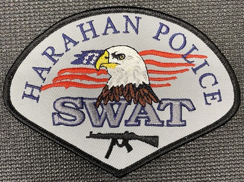 Harahan, Louisiana Police “SWAT” Uniform Shoulder Patch. | eBay